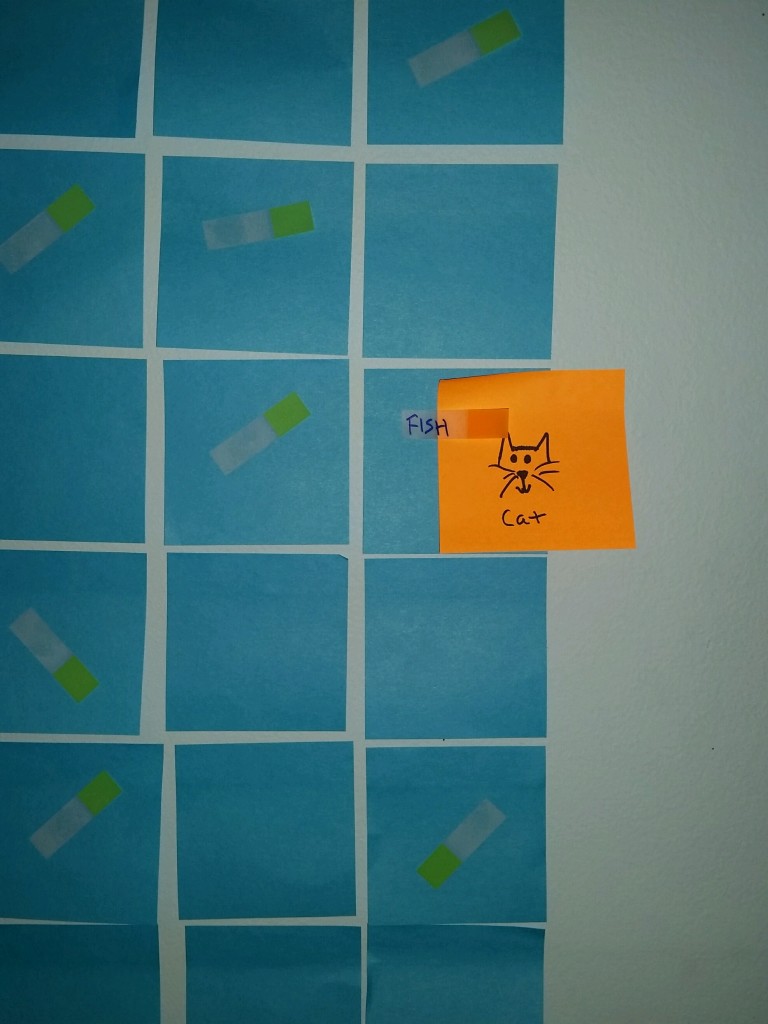 A DIY Post It Notes Learn-to-Code Game