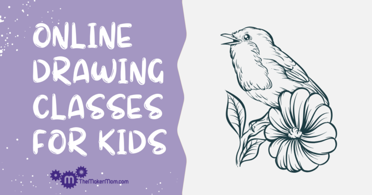 Best Online Drawing Classes For Kids - The Maker Mom